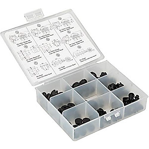 Jagwire Unisex_Adult Frame Plug Combo Box Spare Parts, Black, One Size