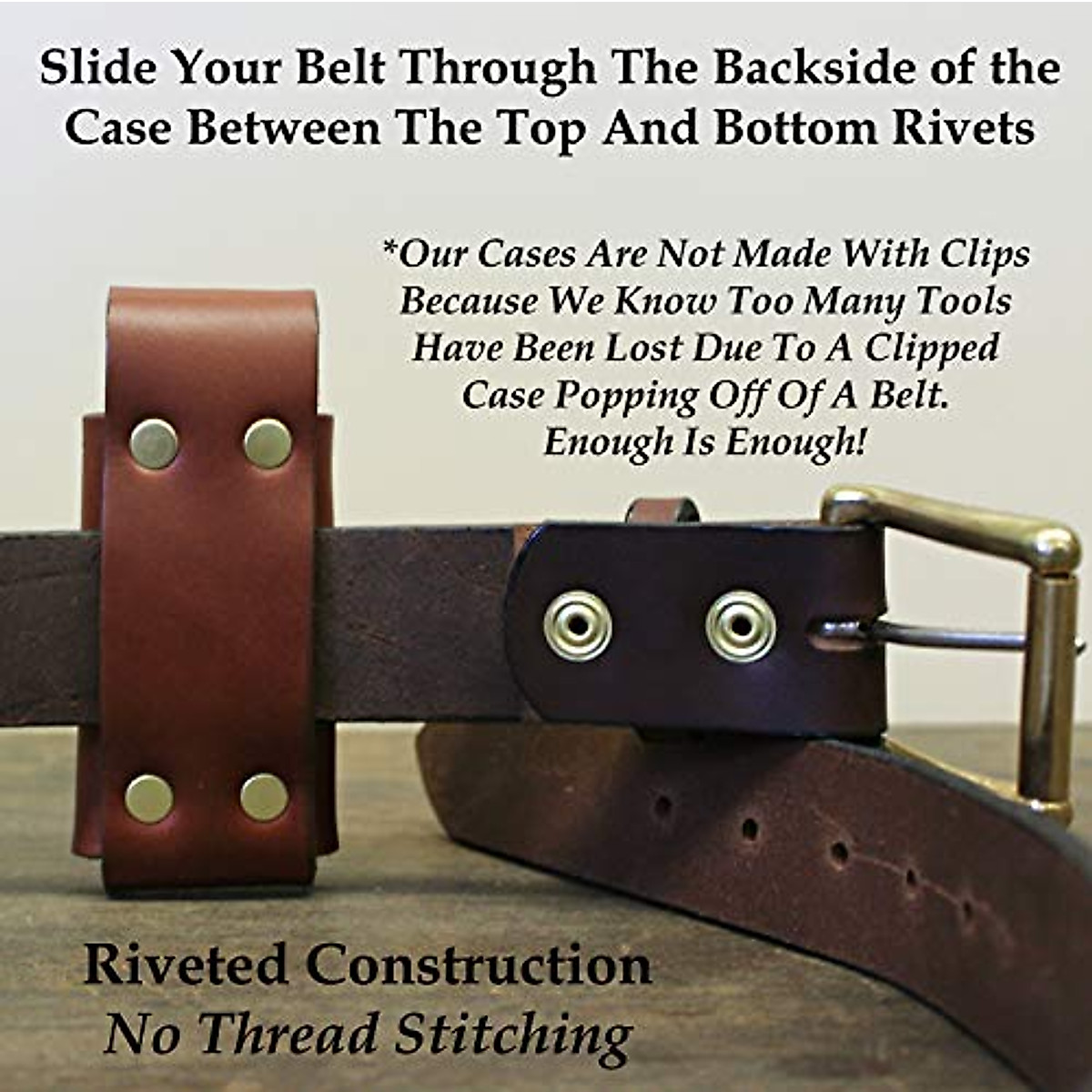 American Bench Craft Leather Sheath for Gerber Gear Multi-Tools, Leather Holster, Case, Holder, Pouch, Sheath ONLY – Gerber Multitool NOT Included (Gerber Multi-Plier 600 Multi-Tool, MP600, Tan)