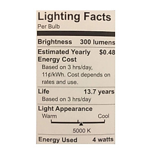 GE Refresh 40-Watt EQ Daylight Dimmable Light Bulbs (3-Pack)
