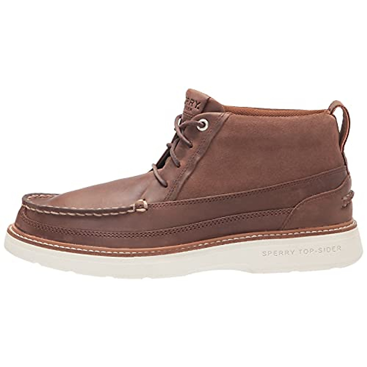 Sperry Men's Authentic Original Plushwave Chukka Boot, Brown, 12