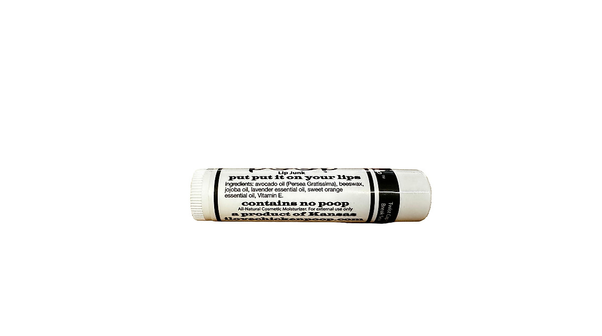 Natural Chicken Poop Lip Balm - 4 Flavors & SPF 30