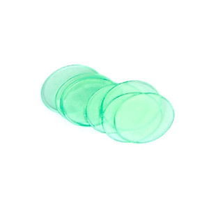 STOBOK Bingo Transparent Counters Bingo Counting Chips Markers Bingo Supplies Size 40Pcs (Light Green)
