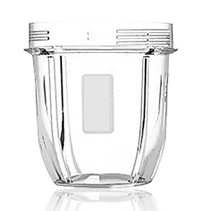 Replacement Parts 12 oz. Cup For Auto-iQ Nutri Ninja BL2012/BL2013/BL450/BL456/BL480/BL480D/481/482/486/487/487A/488W/490/491/492/492W/640/642/642W/642Z/680A/682/NN100/NN100A/NN101/NN102 (1)