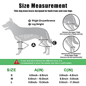 Dog Knee Brace,Dog Knee Brace for Torn Acl Hind Leg,Dog Leg Braces for Back Leg，Lick Sleeve for Dogs Rear Leg,Dog Hip Support Brace,Hip Dysplasia Brace for Dogs,Hip Brace for Dogs,Dog Hip Brace. (S)