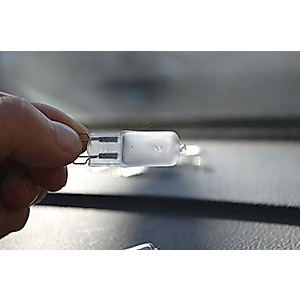 CTKcom T4 G9 50W Halogen Light Bulbs(10 Pack)- Frosted Halogen Bulbs G9 Bi-Pin Base 120Volt 50Watt Light Lamp Bulbs,10 Pack