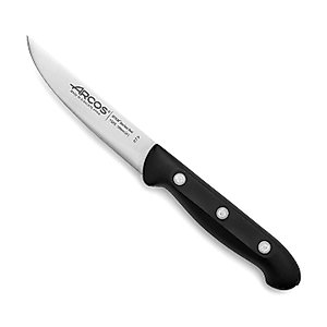 ARCOS Maitre Vegetable Knife, 100 mm | 4" Inch, Black