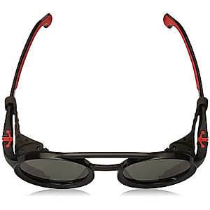 Carrera unisex adult Carrera 5046/S Sunglasses, Black/Green, 49mm 24mm US