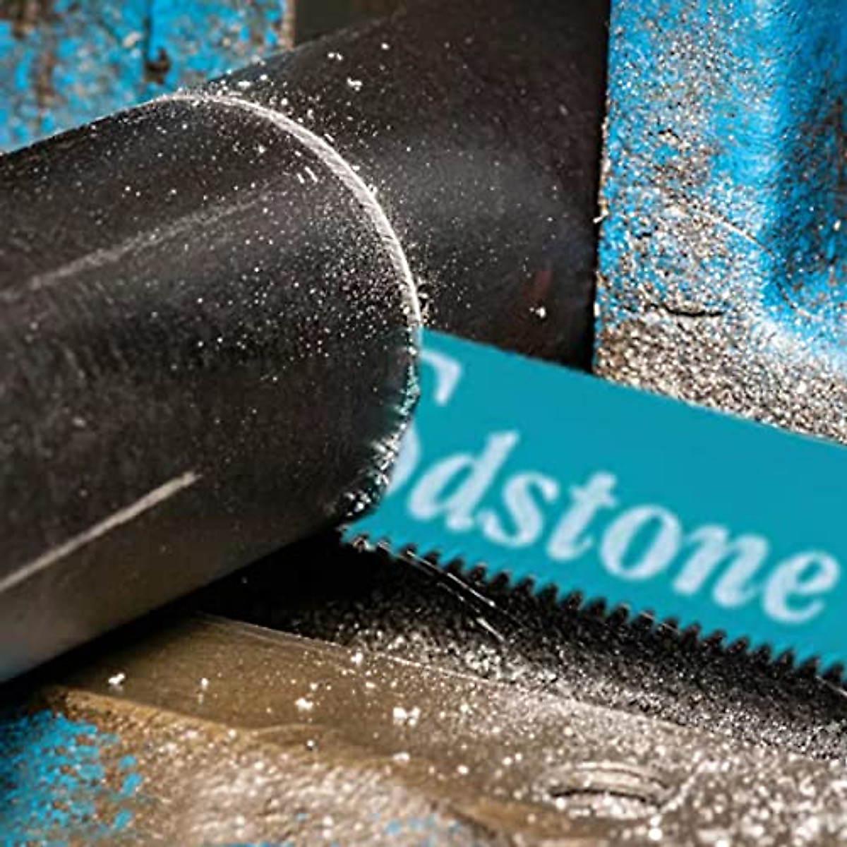 Sdstone Hacksaw Blades High Speed Replacement Blades 24 TPI - 12" Length Hacksaw Blade - Carbon Strength Steel (10 Pack)