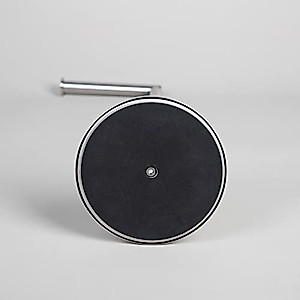 CompactStone Free Standing Toilet Paper Holder Stand, Stainless Steel Tissue Roll Holder Floor Stand Storage for Bathroom, Silver