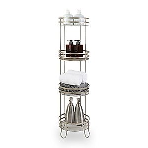 BINO 'Lafayette' 4-Tier Round Spa Tower, Nickel