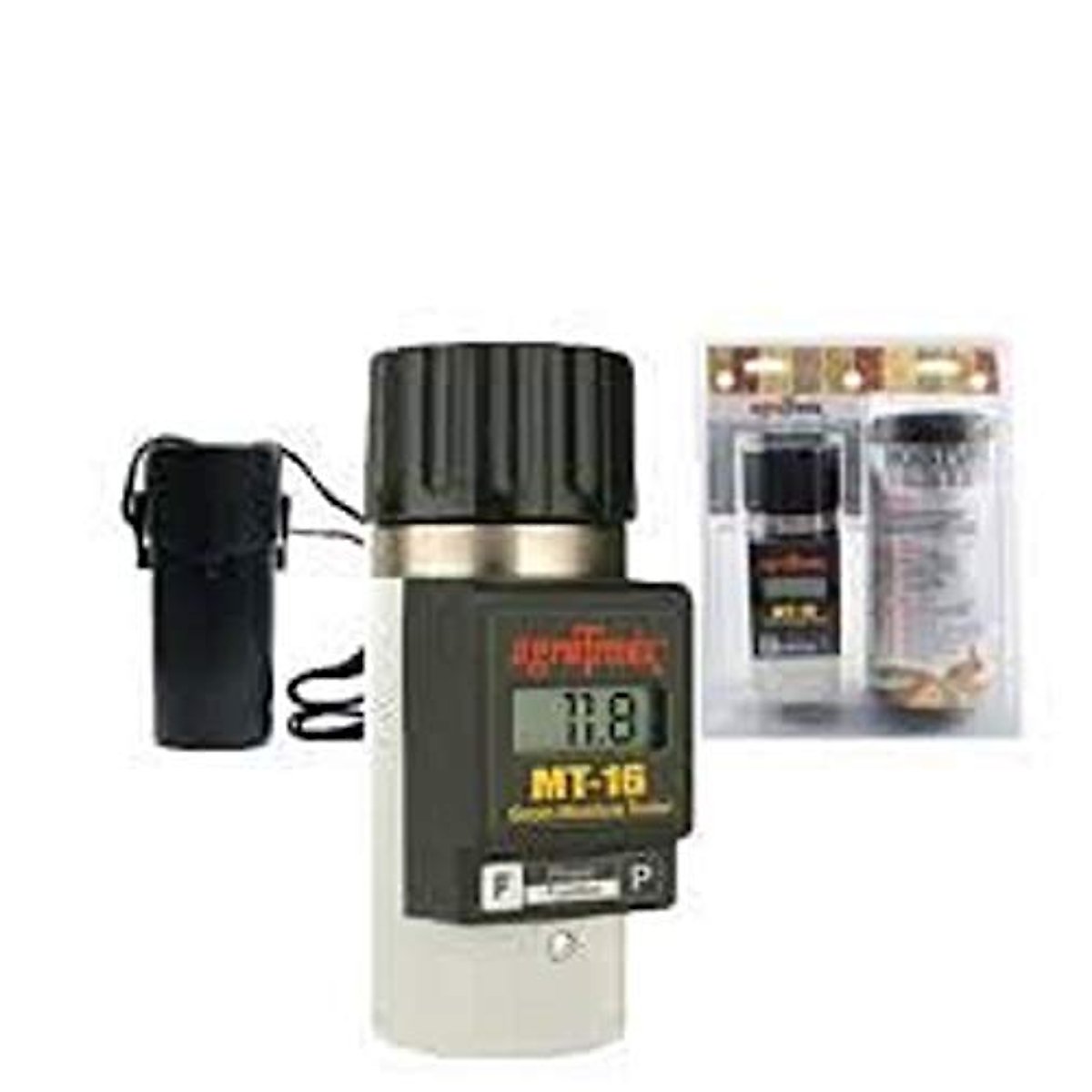 Agratronix MT-16 Portable Grain Moisture Tester with Digital Meter Display