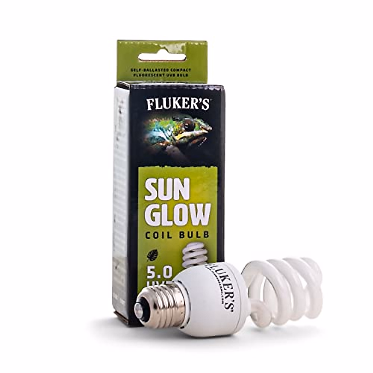 Fluker's 5.0 UVB Tropical Reptile Compact Fluorescent Bulb 13 watt, Black