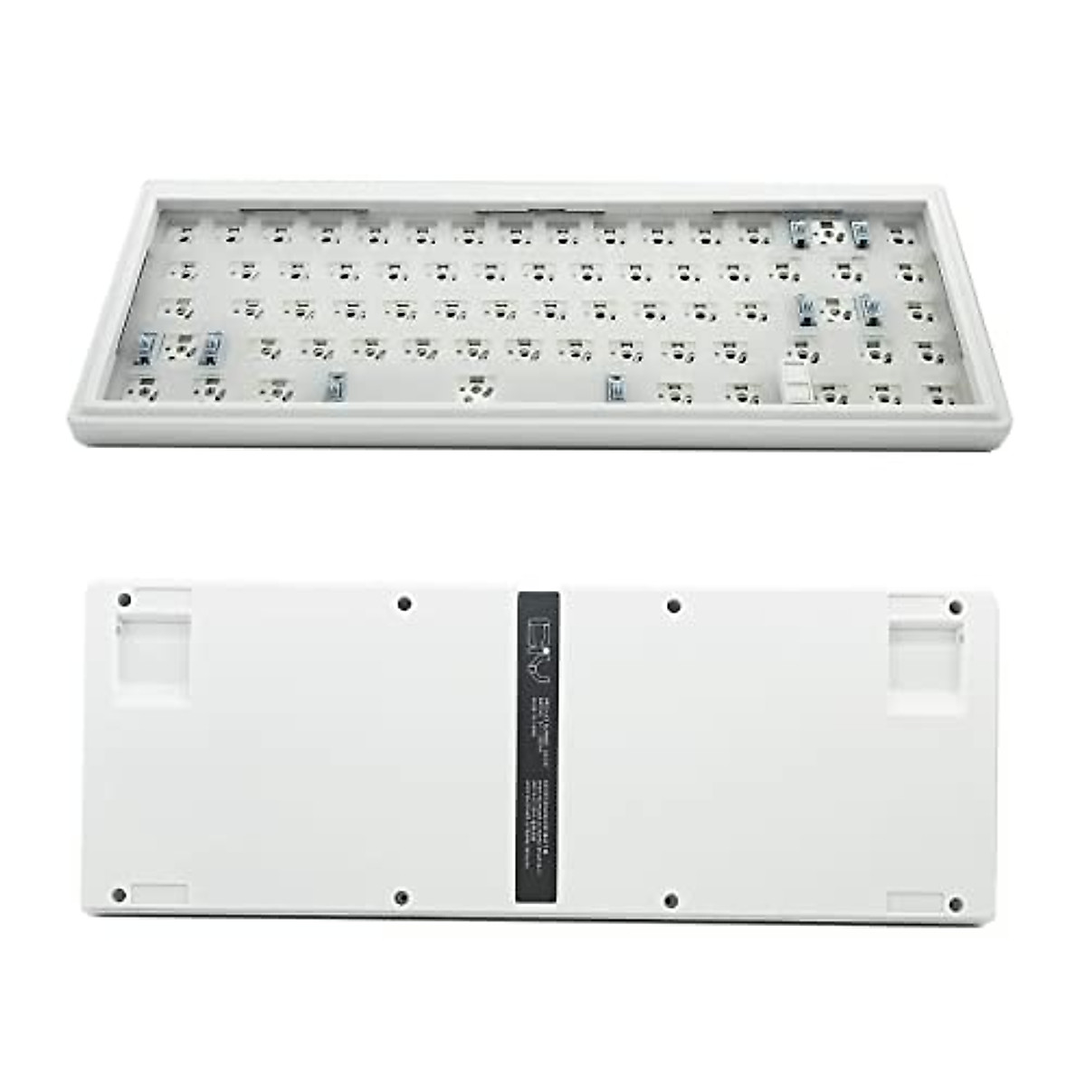 Misaso GAS67 Customized Mechanical Keyboard Kit Hot Swap Axis Wired Gasket Structure RGB Backlight Gaming Keyboard White