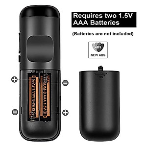(Pack of 2) Replaced Remote Control for Roku TV, Compatible with TCL Roku/Hisense Roku/Element Roku/Insignia Roku/JVC Roku/Onn Roku/Philips Roku/RCA Roku/Sharp Roku/Westinghouse Roku Series Smart TVs