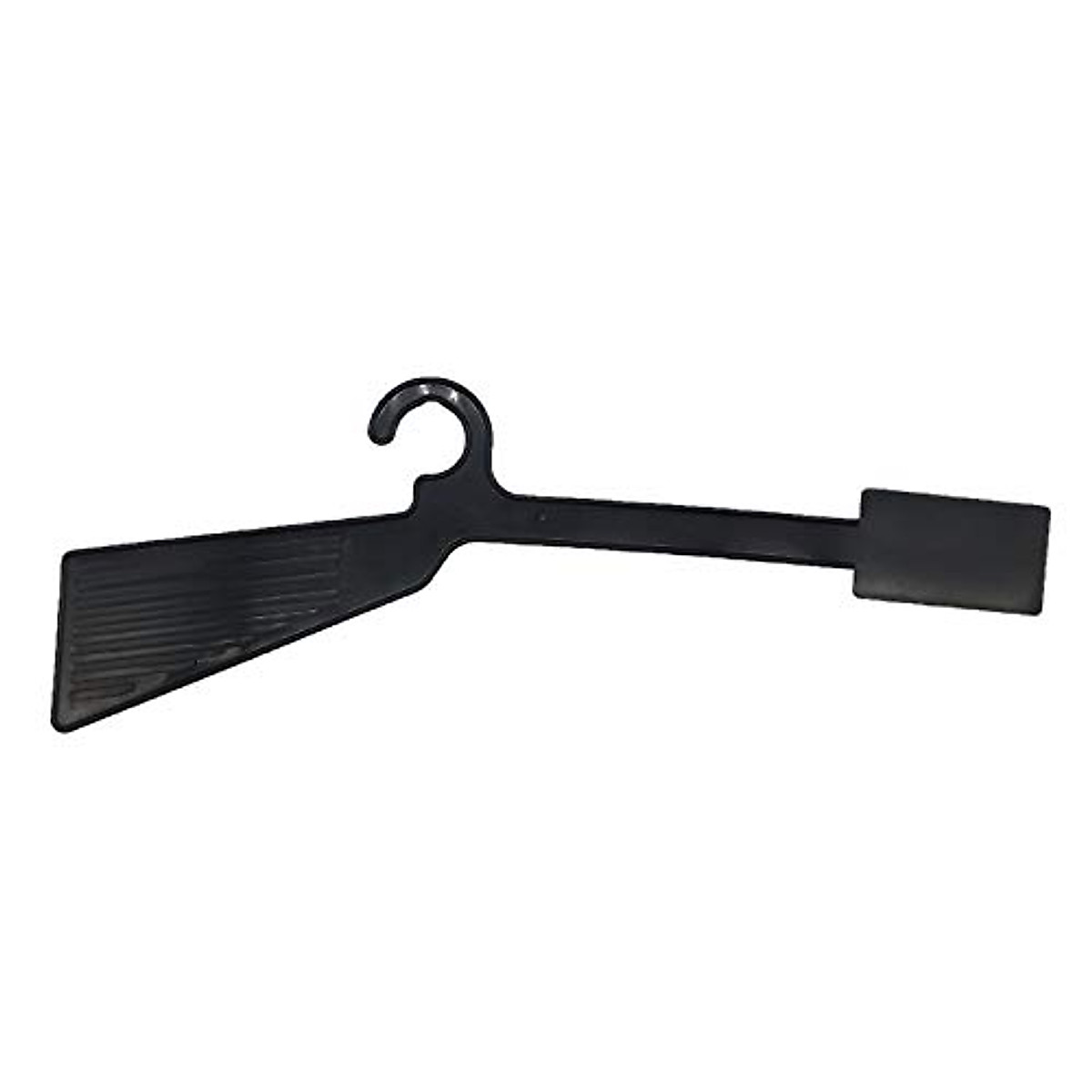 NAHANCO Extra-Long Stockroom Rail Divider with Straight Body, 21 ½” L - Black