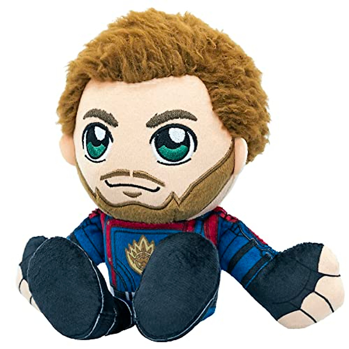 Bleacher Creatures Marvel Star-Lord 8" Kuricha Sitting Plush- Soft Chibi Inspired Toy