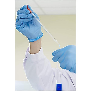 HIBATUL INC Glass Graduated Medicine Dropper Pipettes Lab Dropper Liquid Essential Oil Transfer with Rubber Cap and Scale (0.5ml)