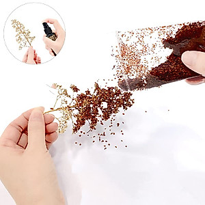 Realistic Miniature Leaves Simulation Leaves for DIY Model Railway Fairy Garden Diorama Scenery, Pack of 5