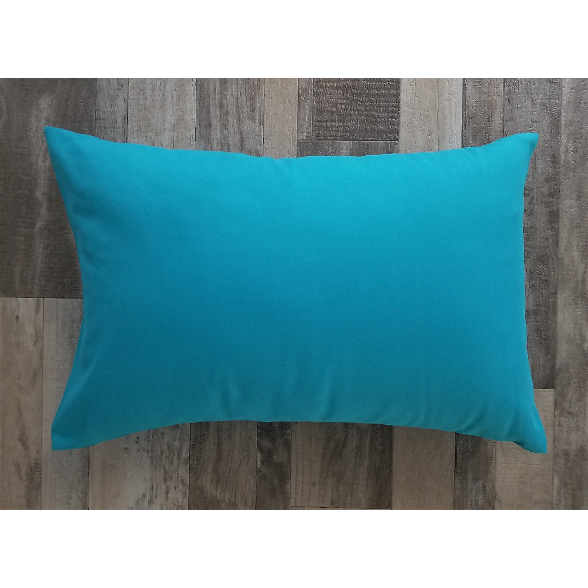 Ella & Max Turquoise Teal Vibrant Toddler Travel Pillowcase. Soft & Cuddly. Fits 13x18 & 14x19 Toddler Pillows. Easy to wash & no Ironing. Handmade in USA. Made of Luxury Microfiber Fabric.