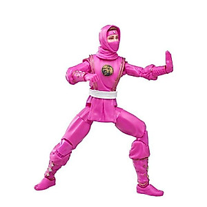 Power Rangers Mighty Morphin Lightning Collection Ninja Rangers Collection Red Pink Yellow (Ninja Pink Ranger)