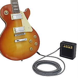 Happyyami Mini Guitar Amplifier Portable Compact Guitar Speaker Mini Loudspeaker for Acoustic and Electric Guitar