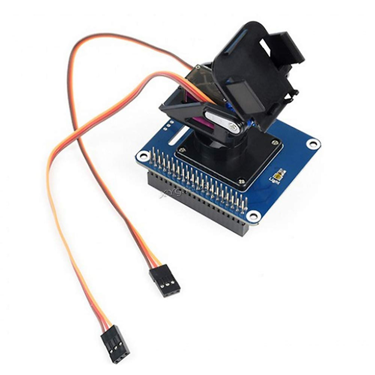 2-DOF Pan-Tilt HAT Onboard PCA9685 PWM Chip TSL25911FN Light Sensor Control Camera Movement Sense Light Intensity Via I2C Interface for Raspberry Pi 4 3 2 Model B+ B Zero W WH Jetson Nano @XYGStudy