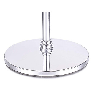 KONGZIR Bathroom Mirror Make-up Mirror Office Beauty Mirror with 3X Magnification and 360 deg; HD All-Round View; Princess Mirror Travel Portable Silver Rotation