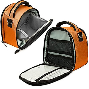 ROXIE Professional Point and Shoot Camera Case Bag for Canon PowerShot G9 G7 G5 G1 X Mark III ELPH 360 HS G9 G7 G5 G1 X Mark III ELPH 360 HS