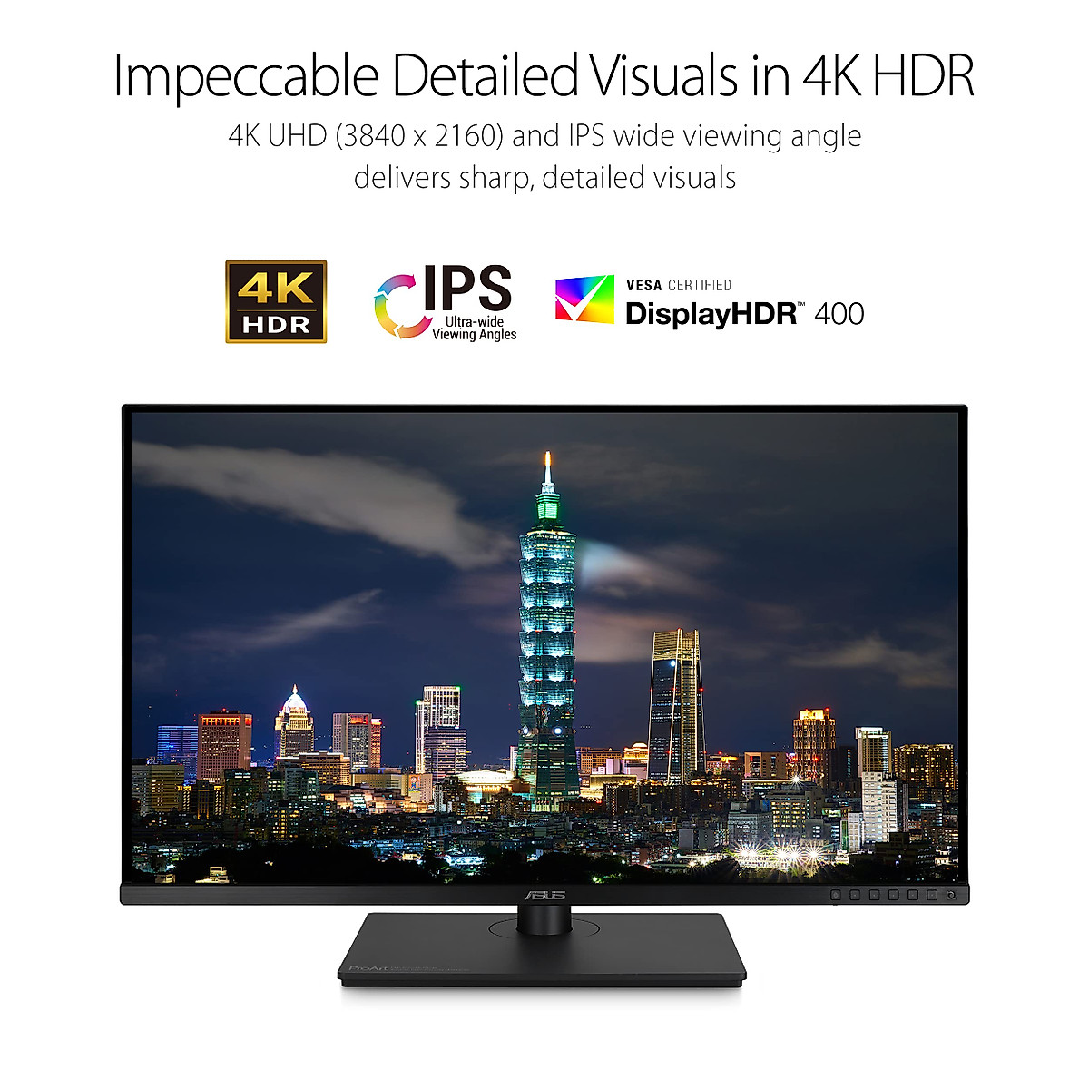 ASUS ProArt Display 32” 4K HDR Monitor (PA329CV) - UHD (3840 x 2160), IPS, 100% sRGB (Renewed)