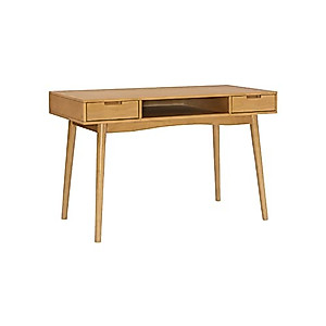 Linon Home Decor Products Natural Wood Modern Linon Drake Desk