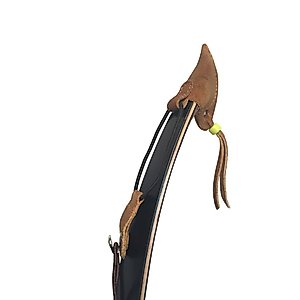longbowmaker Archery Bowstring Keeper (Brown) Prevents bowstrings from Getting Loose and Knotted