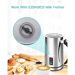 EZBASICS Electric Milk Frother and Warmer Replacement Whisk Set