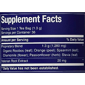 The Republic of Tea, Get Some Zzz’s – No. 5 Herb Tea for Rest, No Caffeine, 36 Tea Bags