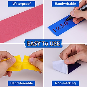 12PCS Rainbow Colored Duct Tape Bulk, 20 Yards x 1.88 Inch Duct Tape Heavy Duty Waterproof, No Residue, Bright Duct Tape Colors and Patterns for Packaging, Arts Crafts, Color-Coding, and DIY Projects