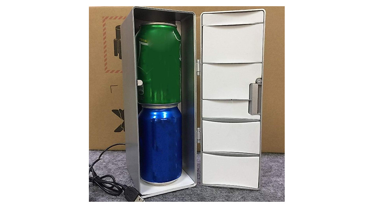 Mini USB Fridge - Compact Portable Cooler & Warmer for Home & Travel