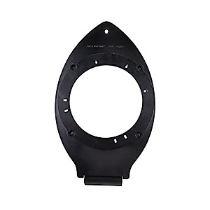 Scosche Compatible with Select 2014 to 2020 Cadillac, Chevrolet and GMC Full Size Trucks and SUVs 6.5” - 6.75” Speaker Adapters for Front Doors (1 Pair) SAGMSV656