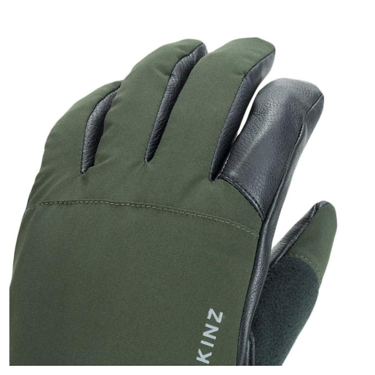 SEALSKINZ Unisex Waterproof All Weather Hunting Glove, Olive Green/Black, XX-Large
