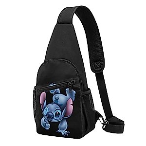 Puka JISLA Outdoor Sport Chest Bag Crossbody Sling Backpack Travel Hiking Chest Bag Daypack For Women Men
