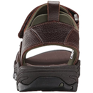 Rockport Men's Rocklake Flat Sandal, Brown/Brown, 11.5 W US