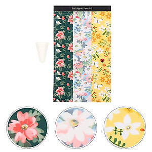 Hemobllo Pen Sticker Screen Printing Stickers Cover for Stylus Pen Stylus Cover Stylus Pen Cover Screen Protectors Screen Pens Stickers Pencil Synthetic Screen Pen