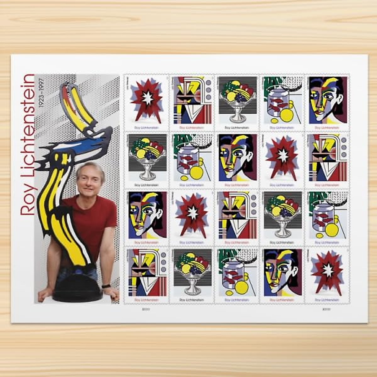 US Stamps 2023 SC#5788-5792 Roy Lichtenstein Stamps (20 Single Stamps) MNH VF