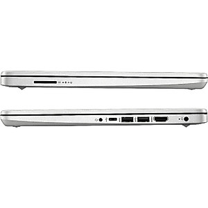 [Windows 11 S] HP 14 14" Touchscreen Laptop Computer, Intel Core i3 1115G4 up to 3.2GHz (Beat i5-10210U), 16GB DDR4 RAM, 512GB PCIe SSD, 802.11AC WiFi, Bluetooth 4.2, Webcam, Silver, 64GB Flash Stylus