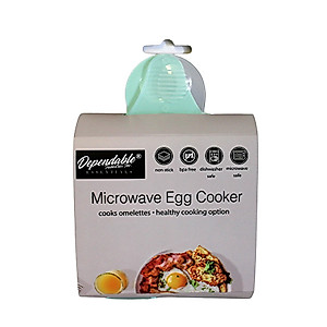 Microwave Egg Cooker for Sandwiches & Omelets – BPA-Free Microwave Egg Poacher, Fried Egg Maker, Omelet Maker, & Scrambled Egg Cooker – Cooks 2-3 eggs in less then 2 minutes Breakfast Maker by