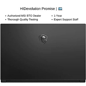 HIDevolution MSI Creator 15 X-rite Calibrater Bundle A11UH 15.6" 4K UHD OLED, 2.3 GHz i7-11800H, RTX 3080, 32 GB 3200MHz RAM, 16 TB PCIe SSD