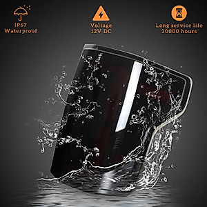 POKIAUTO Full LED Tail Lights for F150 15-20, Pickup Truck Smoked Black LED Taillights Rear Lamps Brake Parking Lights Assembly for Ford F-150 2015-2020 Accessories (2PCS)