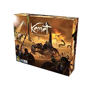 Matagot Kemet Blood and Sand Board Game (Revised Edition) | Strategy Board Game for Teens and Adults | Ages 14 and up | 2 to 5 Players | Average Playtime 90 Minutes | Made by Matagot