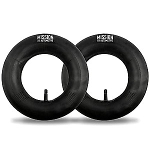 2-Pack of 4.80/4.00-8 " Premium Replacement Tire Inner Tubes - For Wheelbarrows, Lawn Mowers, Hand Trucks, Carts, Trailers and More - Tube for 4.80 4.00-8 / 480/400-8 Wheel - By Mission Automotive