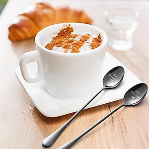 Anniversary Wedding Engagement Gifts for Couple, Him, Her - Personalized Gifts 2 Pcs His and Hers Gifts Ice Cream Spoon Unique Couple Gifts