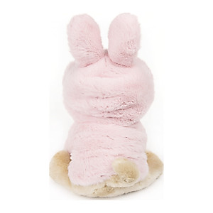 GUND Doug The Pug Fuzzy Pink Bunny Hoodie Doug Plush Stuffed Animal, Pink, 9”