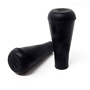 Honbay 10PCS Soft Rubber Arrowheads Glue on Target Arrow Tips Point Blunt Broadheads Arrowhead Replacement for Outdoor Archery Hunting Game Practice (Internal Dia 8mm)